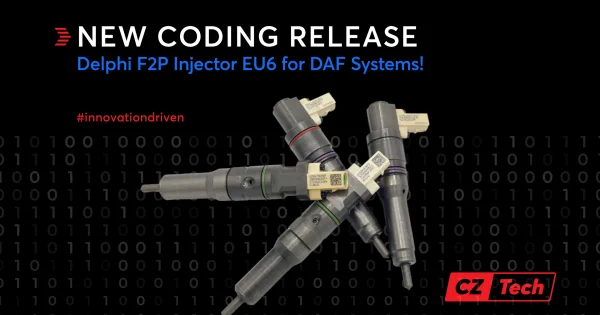 NEW CODING RELEASE: Delphi F2P Injector EU6 for DAF Systems