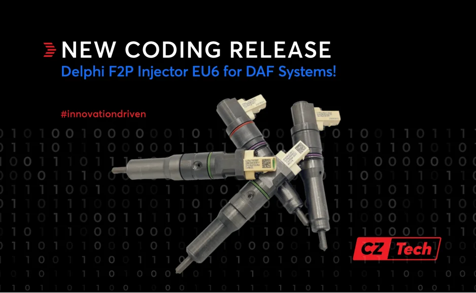 NEW CODING RELEASE: Delphi F2P Injector EU6 for DAF Systems